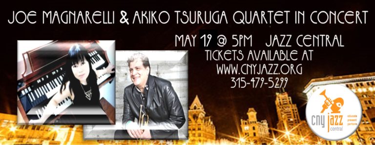 Joe Magnarelli and Akiko Tsuruga to perform at Jazz Central - CNY Jazz